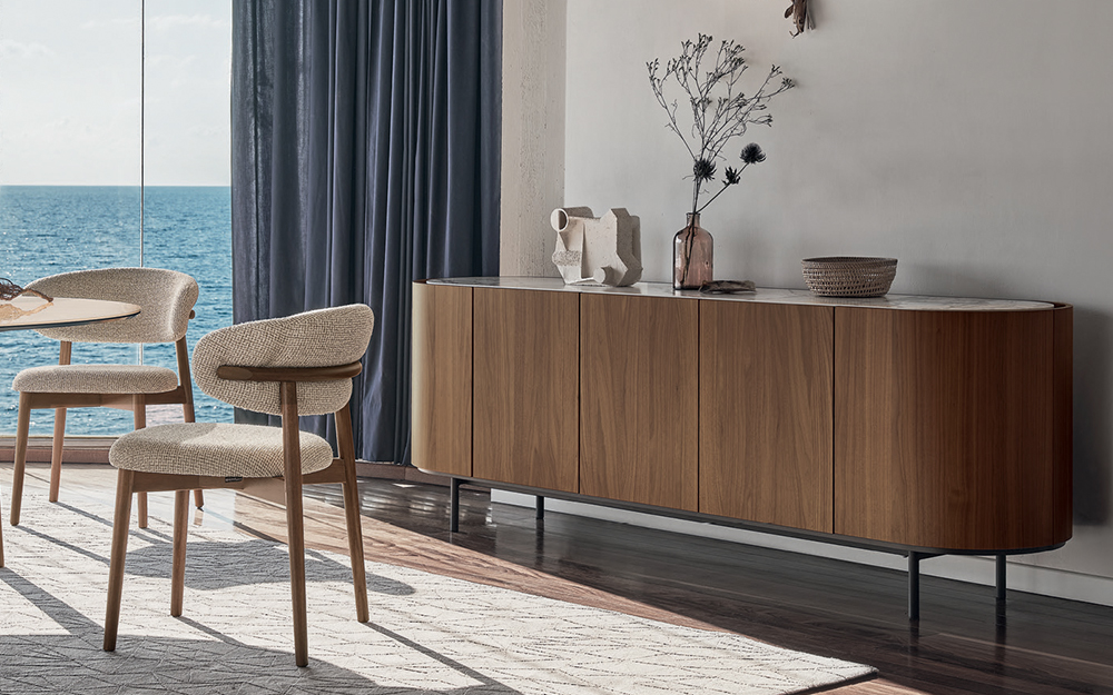 Calligaris Lake 5 Door Sideboard